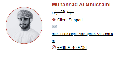 Contact Our Sales Team – dubizzle Oman